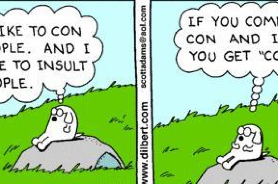 Dilbert, ingénieur au sein d'une multinationale...